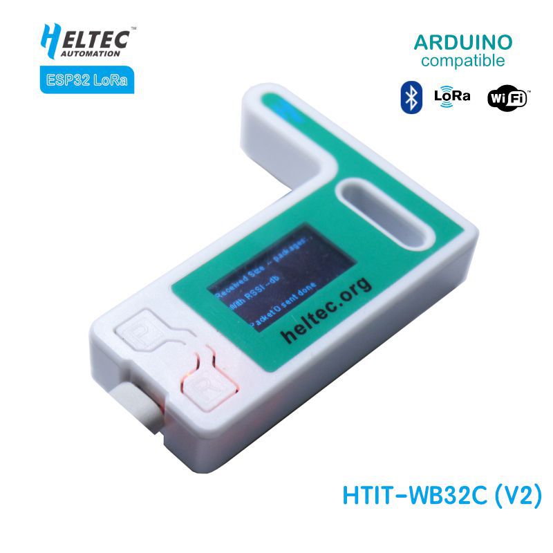 HTIT-WB32C (V3) -ESP32 LoRa (WiFi LoRa 32)完整模組(已集成外殼與_Heltec Taiwan 官方賣場