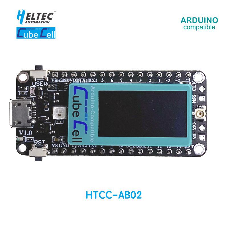 HTCC-AB02 (CubeCell Arduino LoRa 開發板)_Heltec Taiwan 官方賣場