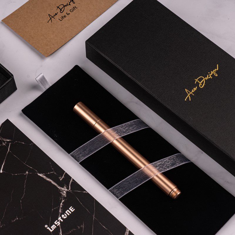 MIT文創商品【金屬永恆鋼珠筆禮盒(隨行款)】支援三種筆功能|筆身刻字|筆套，送永恆筆記本。_AceDesign創意文具禮品設計