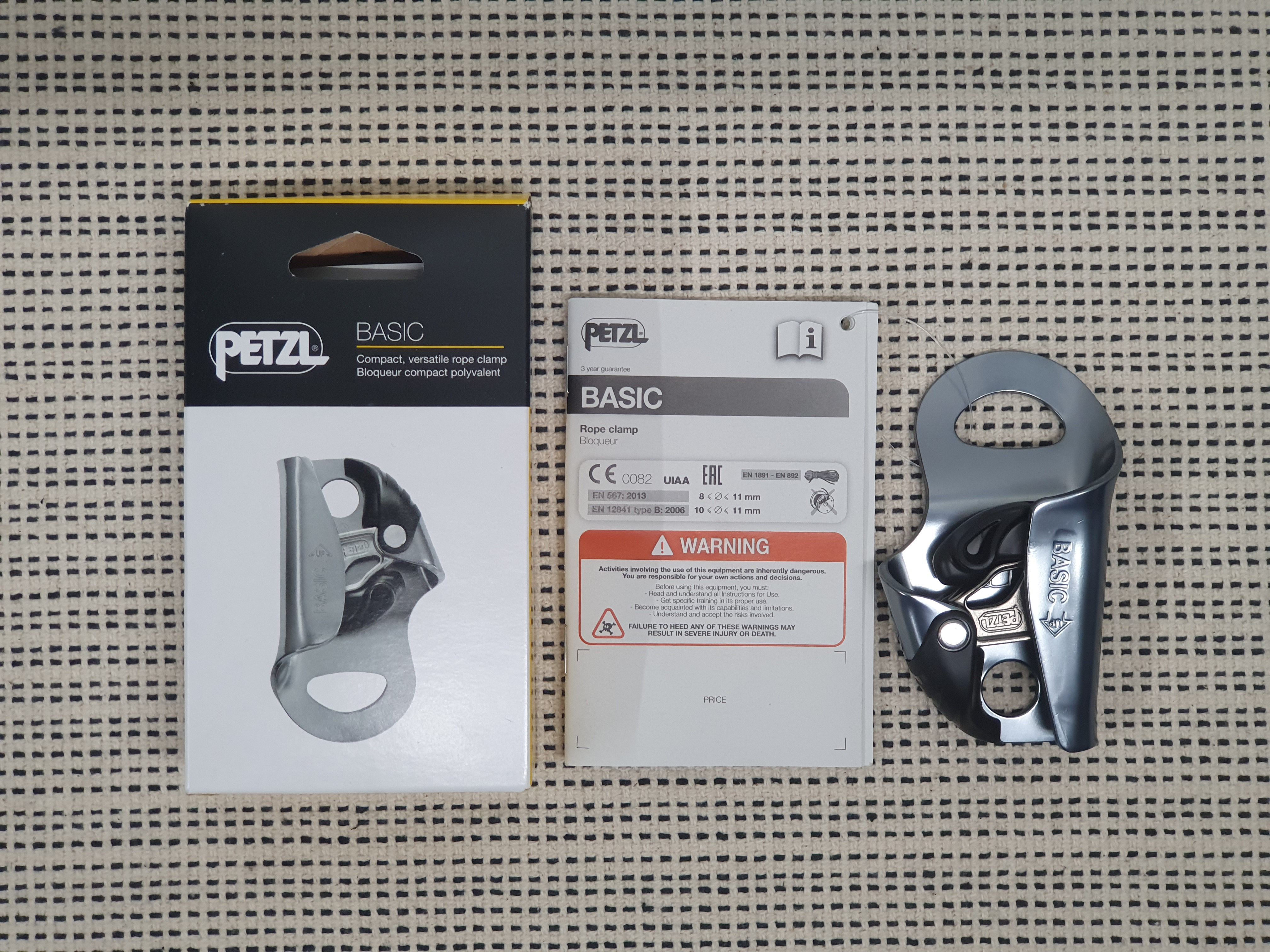 法國Petzl - Basic 無柄上升器(夾繩器)，簡易上升器_沙蛙溯溪溪降裝備屋**本島滿千免運**
