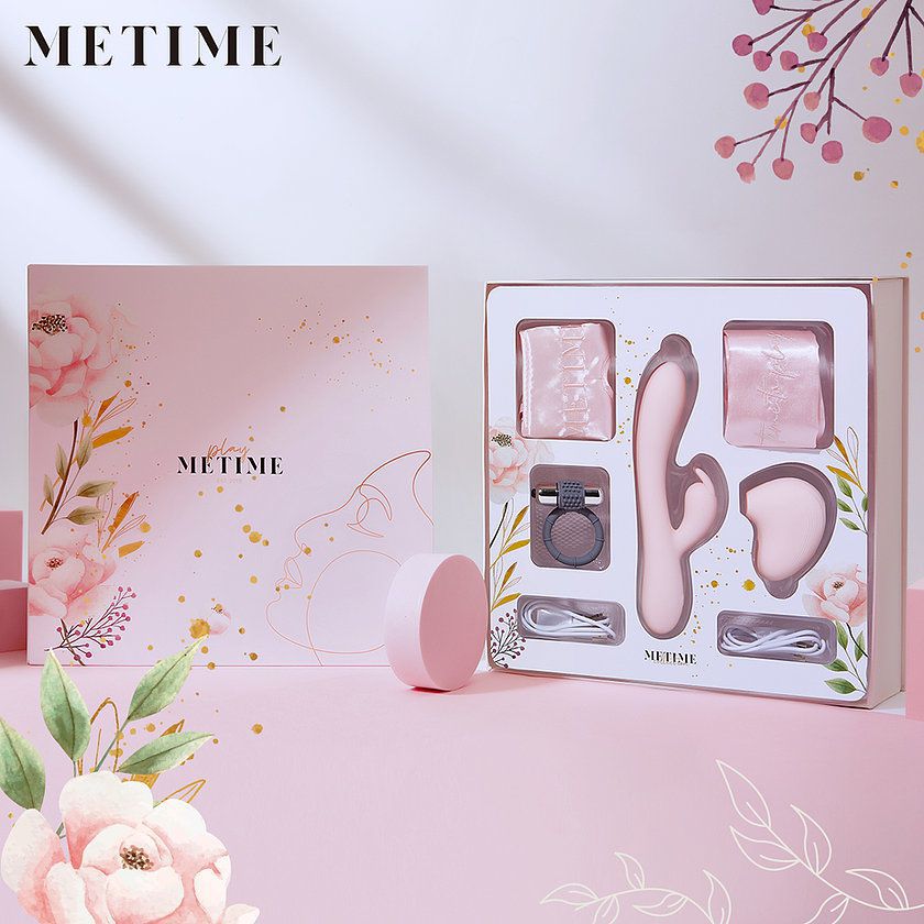 蜜月假期 情趣用品禮盒組 HONEYMOON(甜蜜粉)_蜜探 METIME 官方線上商店