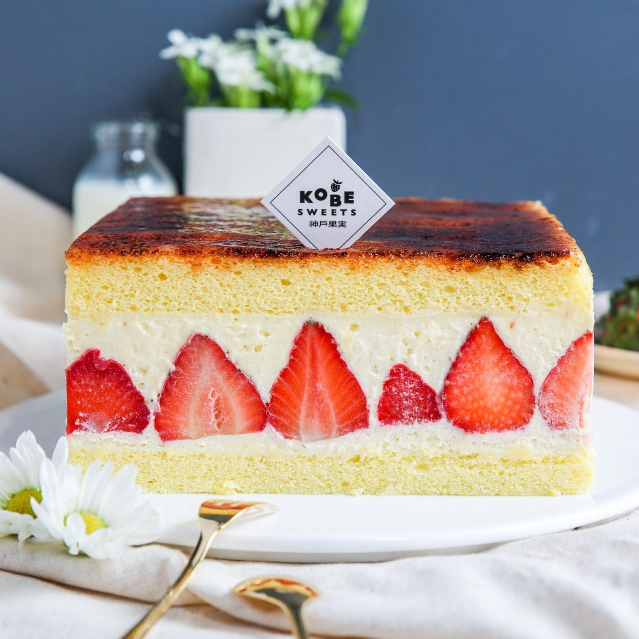 神戶卡士達 15x8cm_KOBE SWEETS CAFE 神戶果実線上商店