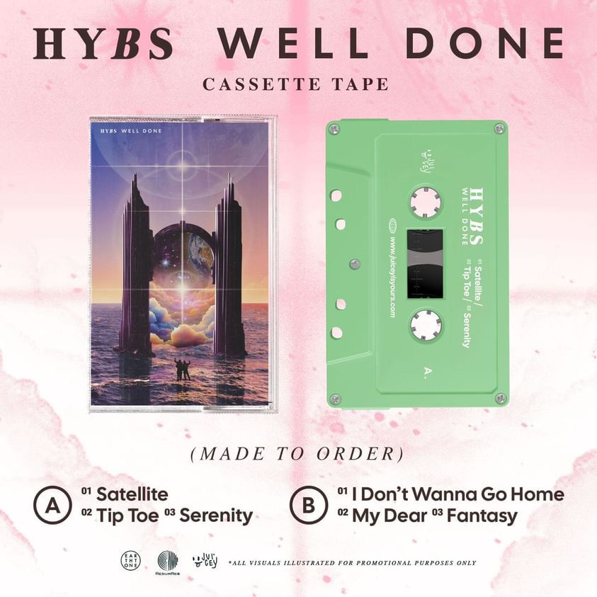預購｜HYBS - WELL DONE 卡帶_感傷唱片行