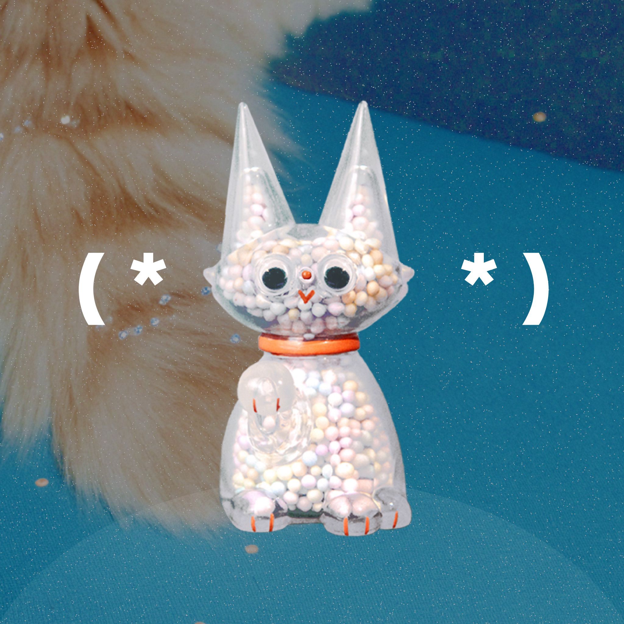 c_c.universe / Smelly Cats 透明點點_WKY560 STUDIO